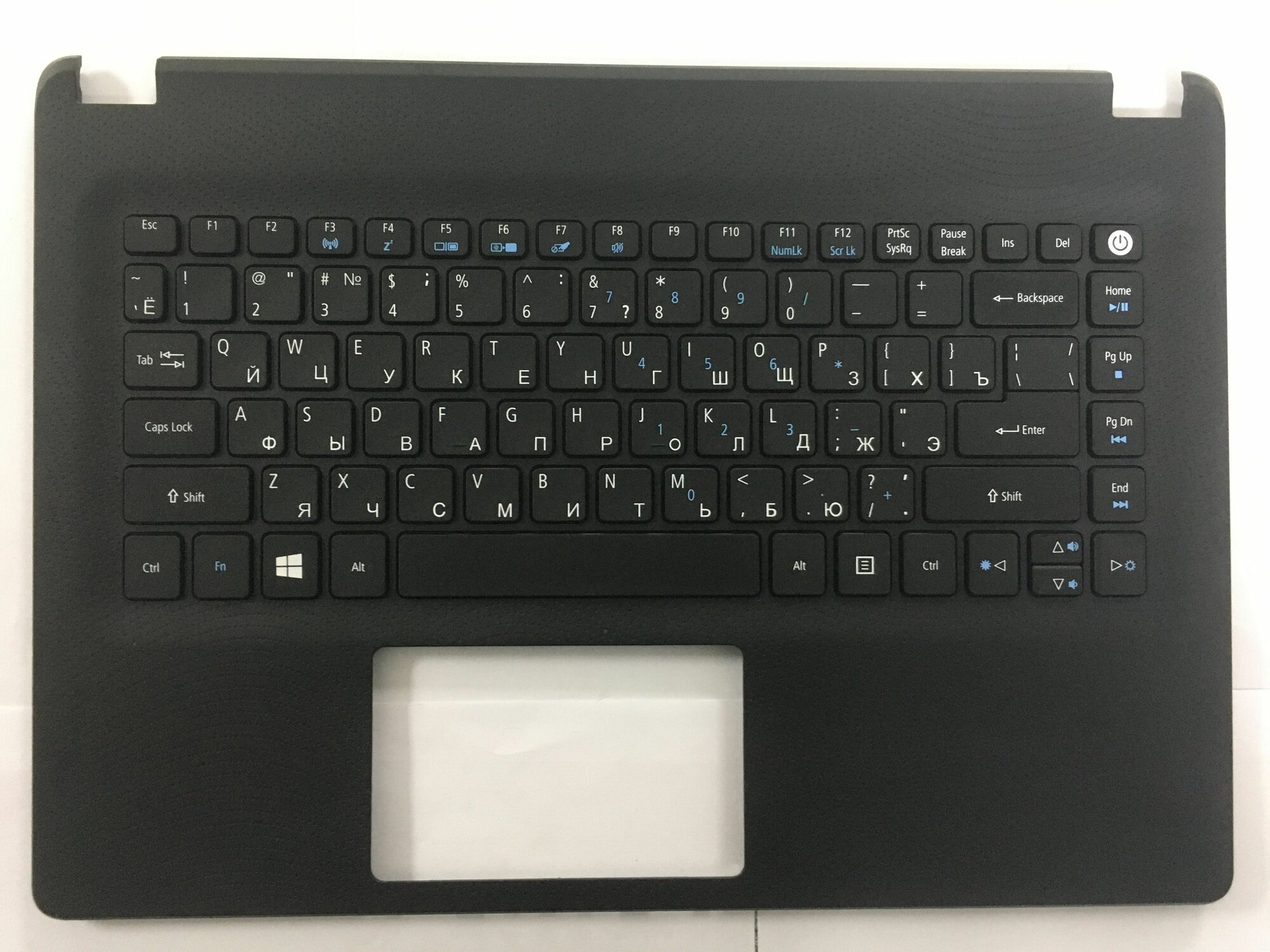 Клавиатура топкейс для ноутбука Acer ES1-420 / ES1-422 черная 6B. G1FN2.005