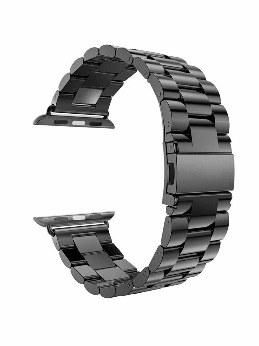 Браслет ЧасПик для часов Apple Watch38/40/41/42 мм Black 18 мм