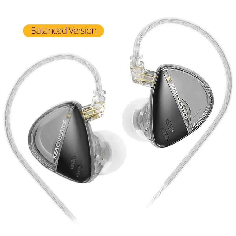 KZ X Angelears Libra Сверхширокочастотные динамические наушники IEM с высоким разрешением HiFi Bass Проводные наушники Сбалансированные музыкальные спортивные наушники