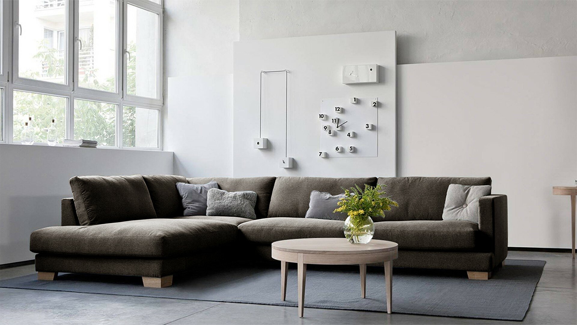 Угловой диван Плимут (большой) Strong 06 NEW 300x221x95 см, , тик так Дом мебели для вас