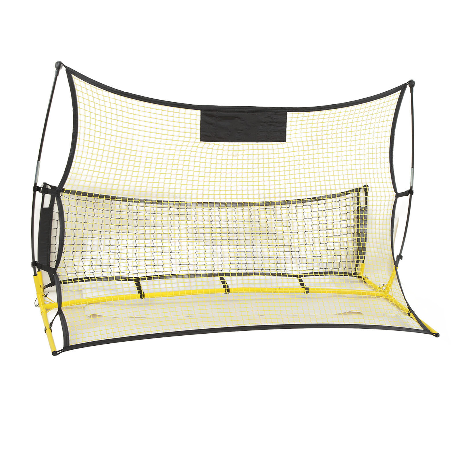 Футбольная Ребаундер Сетка Двусторонний Портативный Ребаундер 2 в 1 для Тренировок Футбола, Способствует улучшению навыков ударов с разных сторон