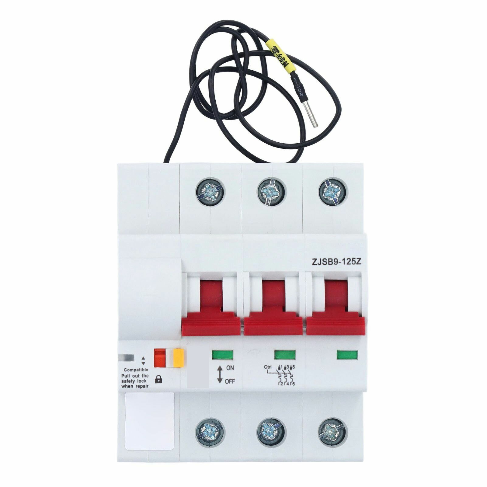 Умный автомат 3P 100A 110V с WiFi/Bluetooth (Tuya) и дистанционным управлением