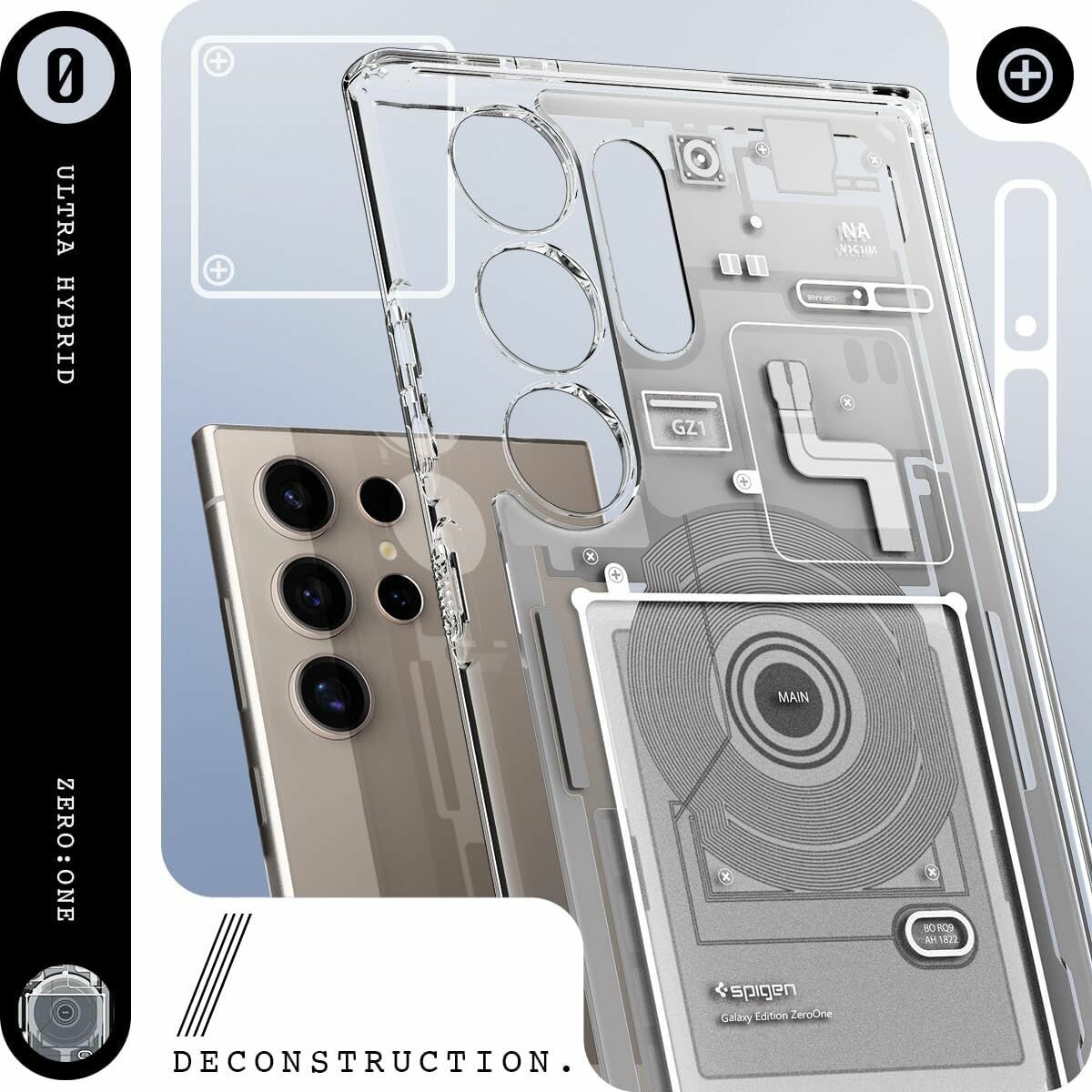 Чехол Spigen для Samsung Galaxy S25 Ultra, белый