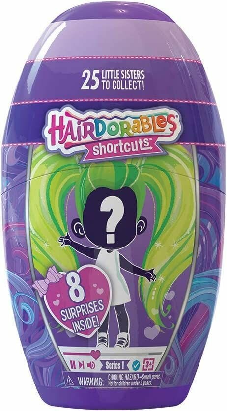 Hairdorables Серия 1, детская коллекционная миникукла Слепая коробка