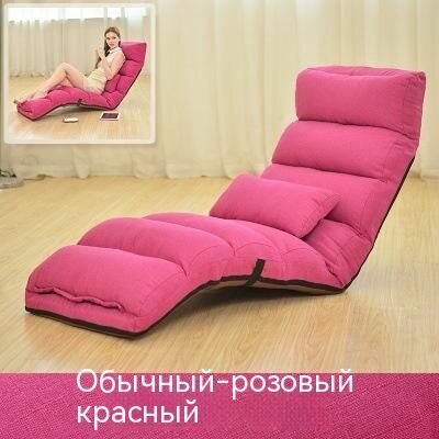 Ленивый диван со спинкой татами в спальне