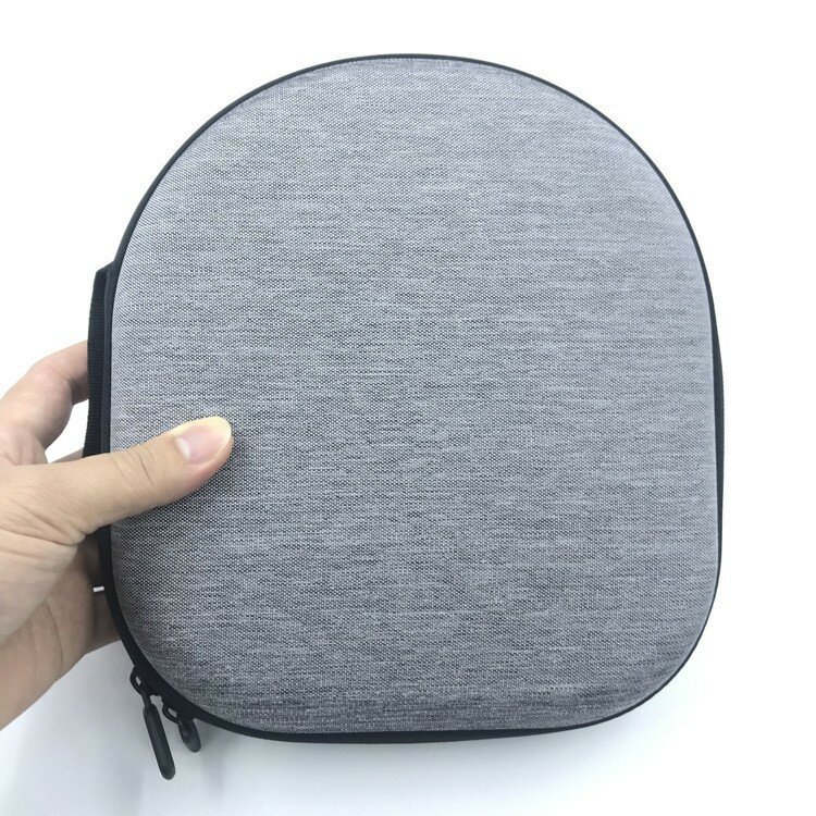 Сумка для наушников Audio-Technica, JBL, Sony, B&O, EVA, серая, с внутренней поддержкой