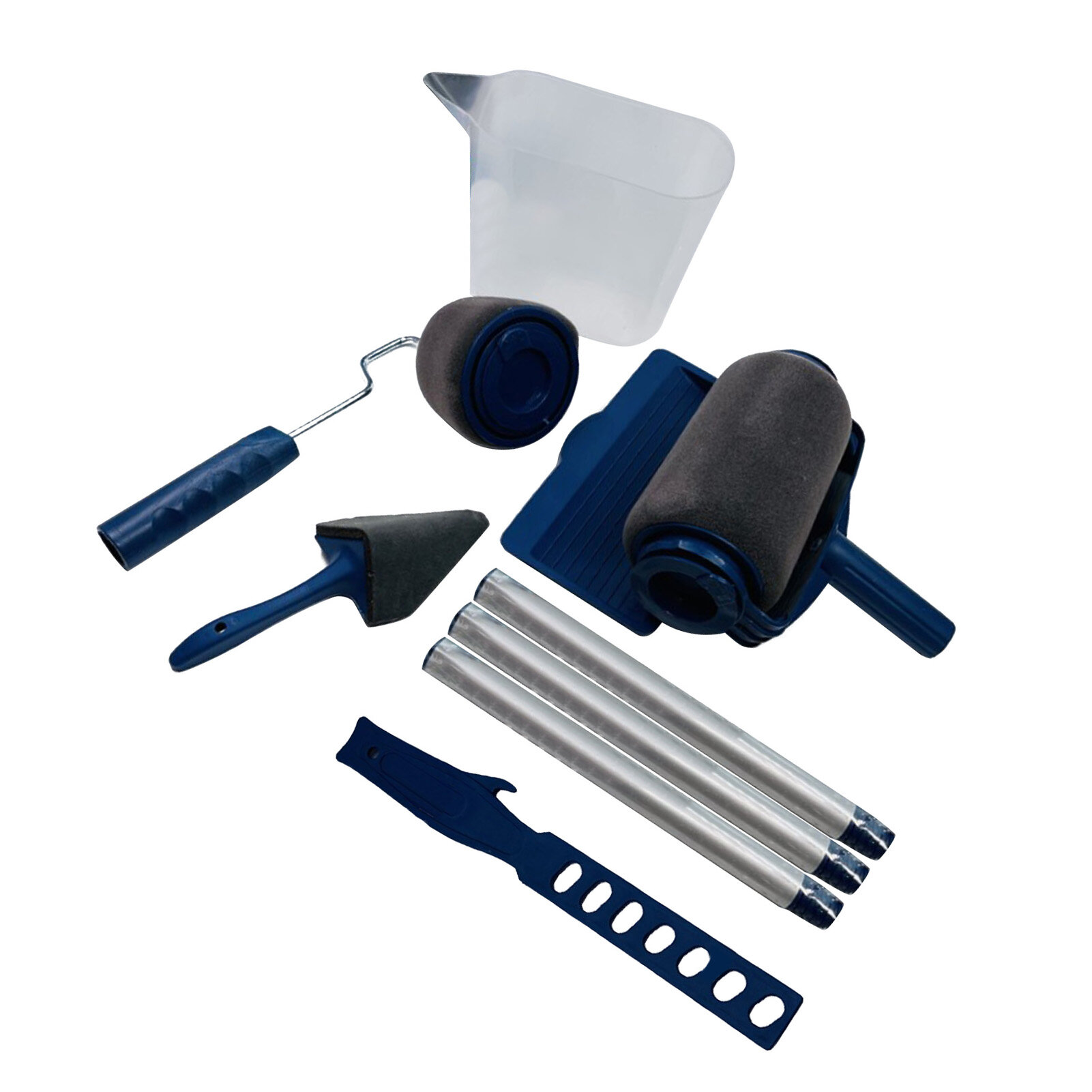 Набор малярных валиков, портативные ролики, лопата, кисть, многофункциональные инструменты для рисования стен для дома
