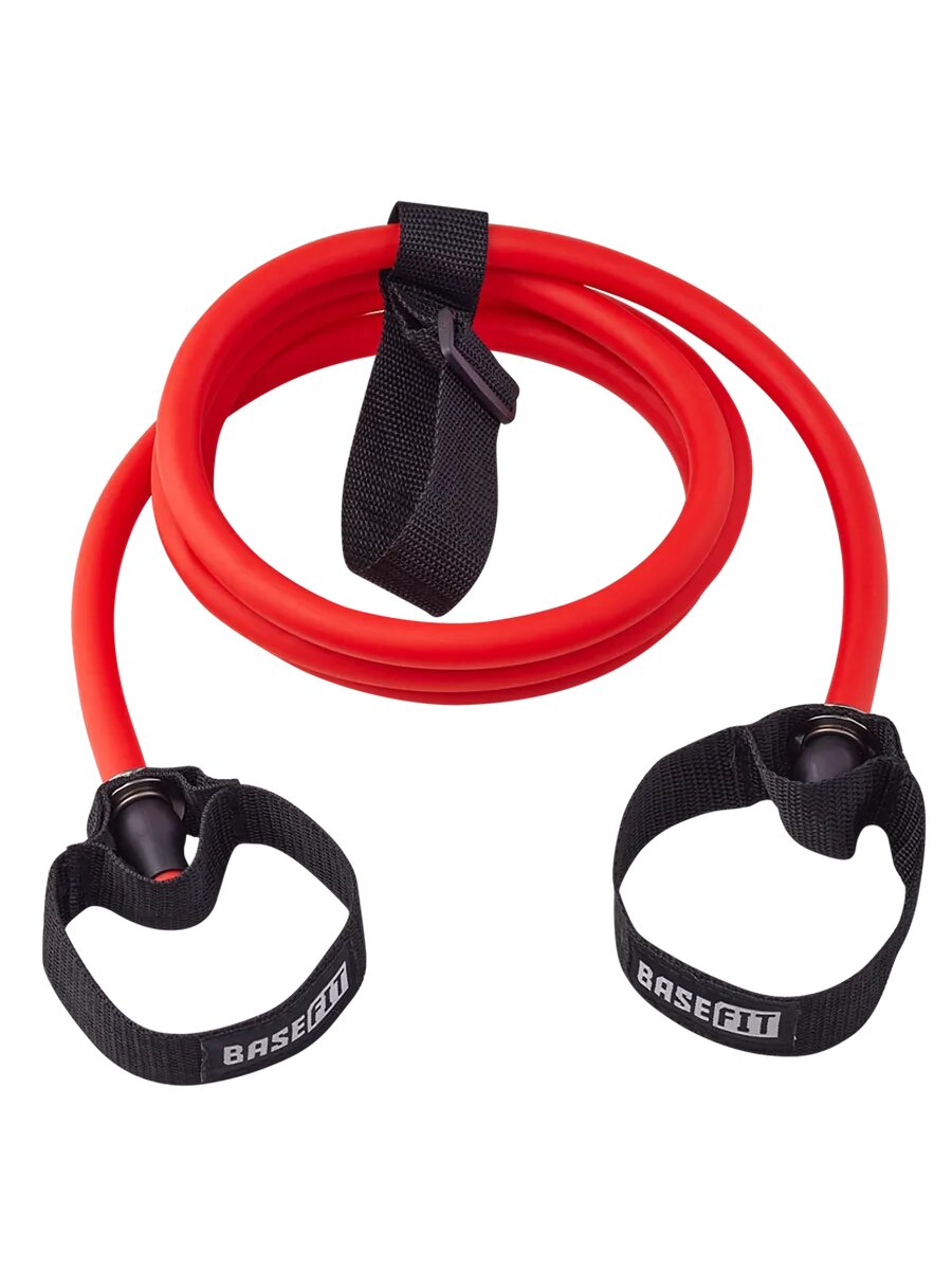Эспандер пловца лыжника BASEFIT 5кг красный