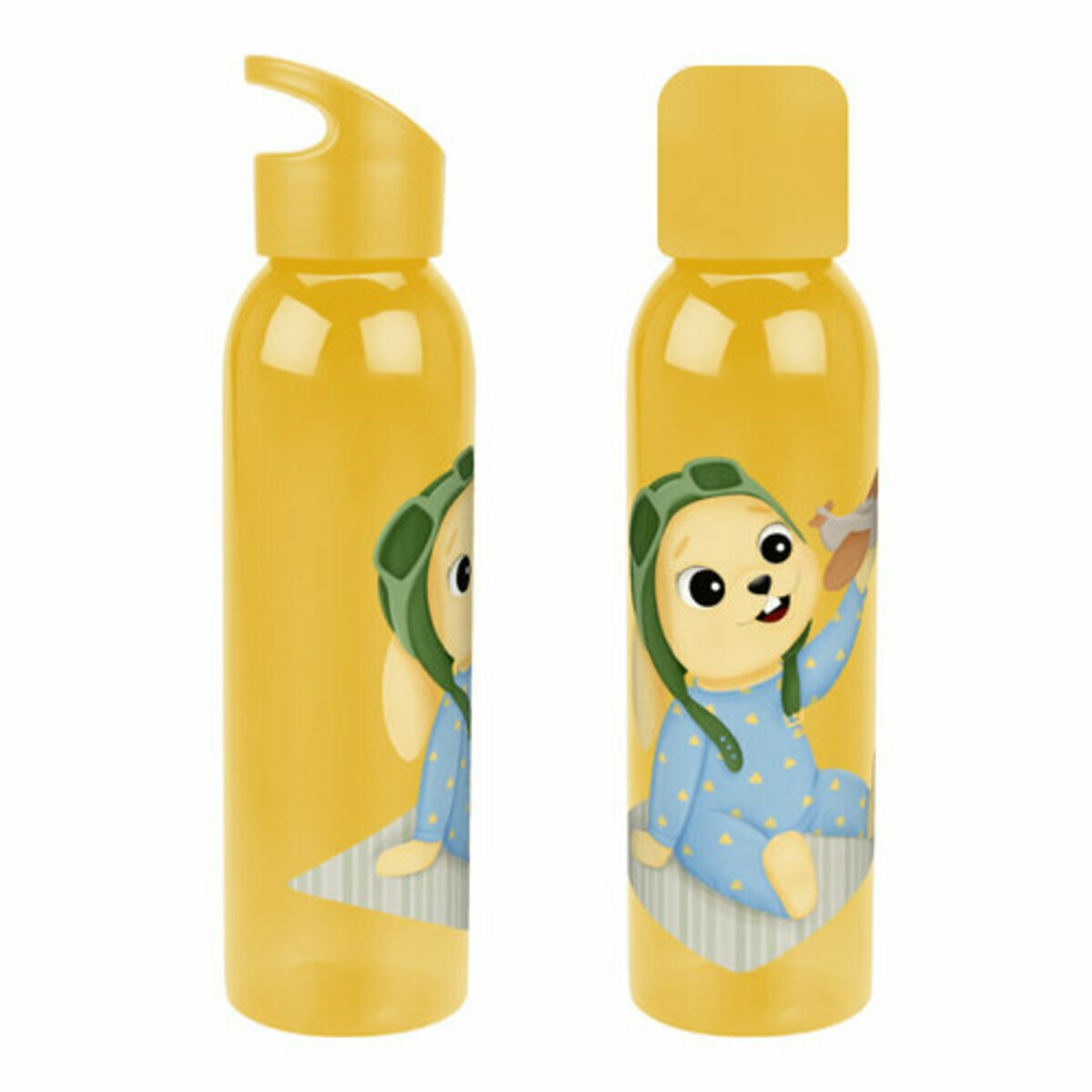 Бутылка для воды «Маленький пилот» (желтый)