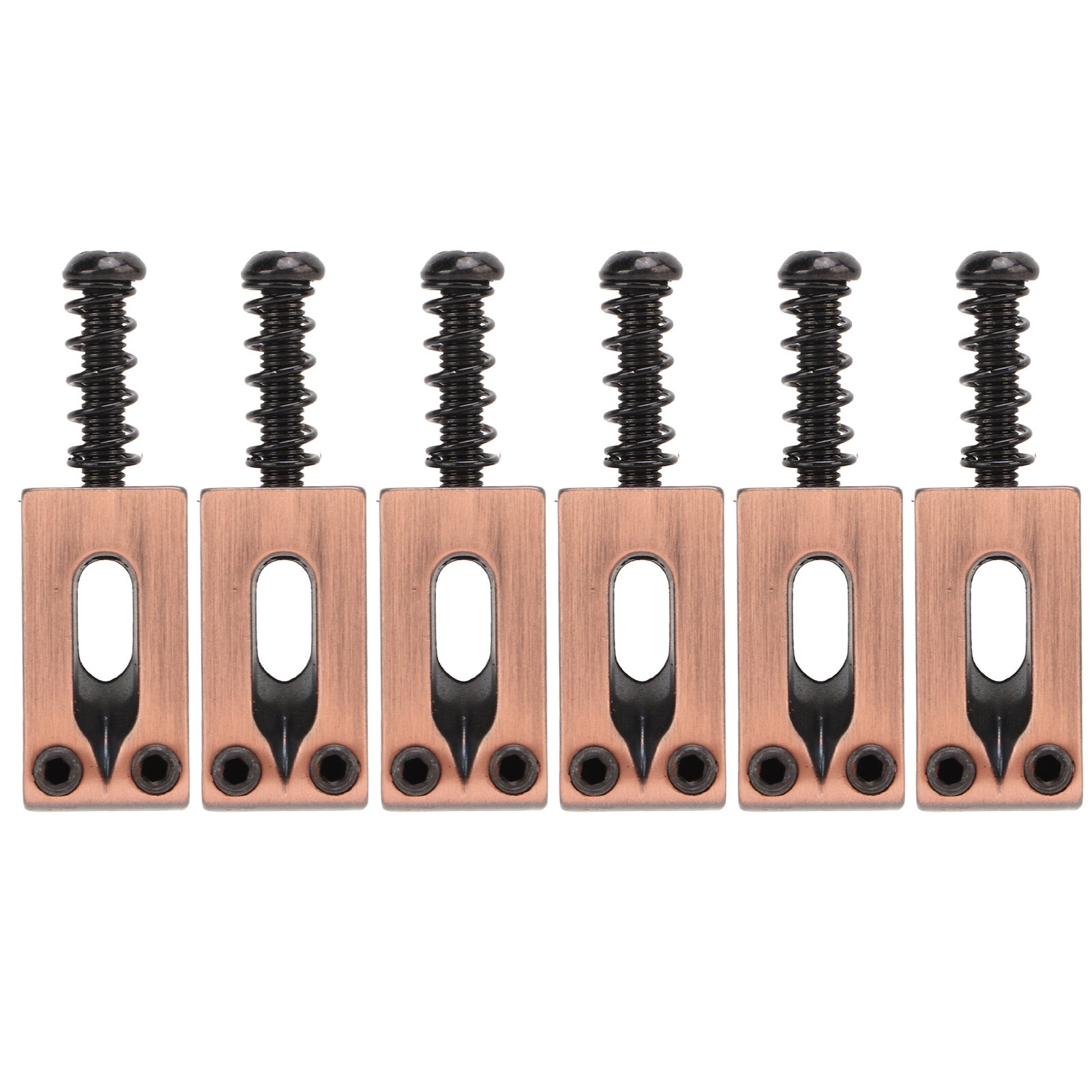 6 шт. седла для электрогитары, отличное качество изготовления, металлический материал для улучшения звучания, аксессуары для электрогитары