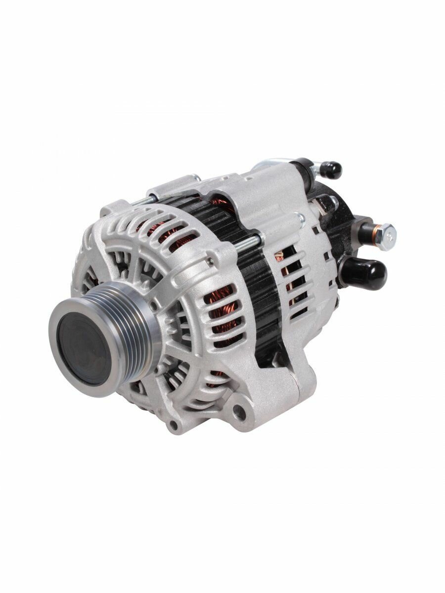 Генератор для а/м Hyundai Santa Fe I (01-)/Tucson (04-)/Kia Sportage II (04-) 2.0CRDi/2.2CRDi 120A (, STARTVOLT LG08D2