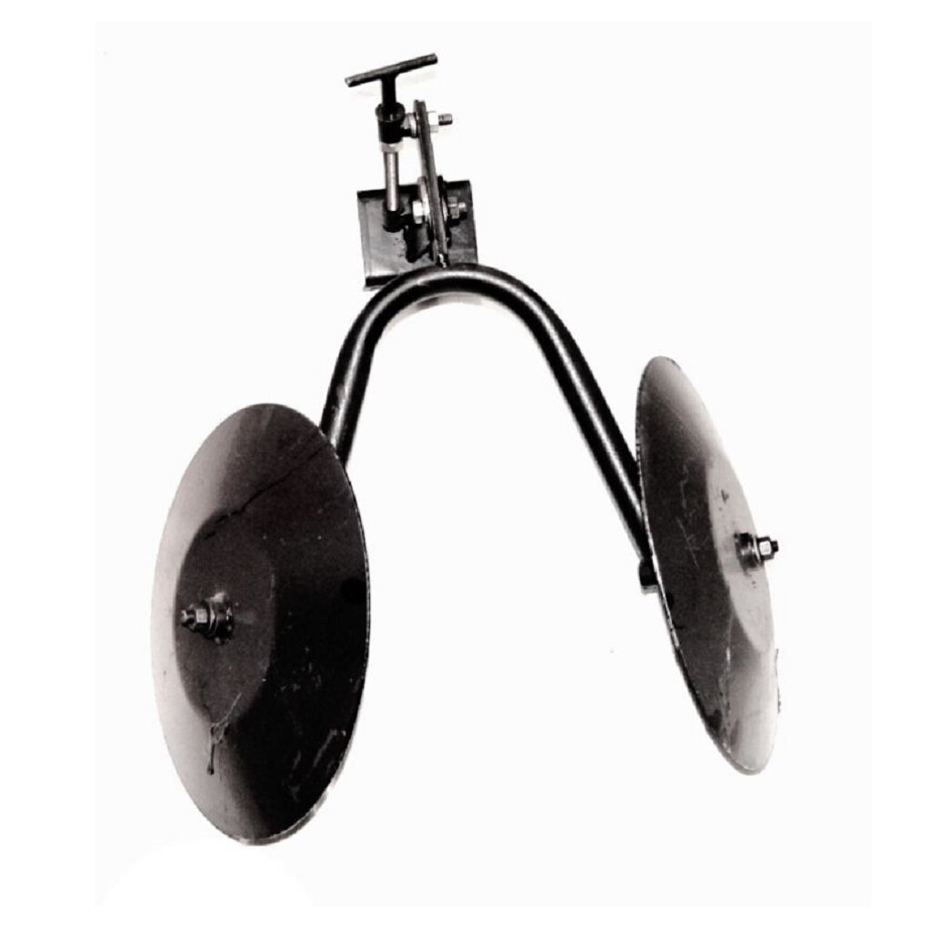 Окучник МБ Каскад дисковый со сцепкой ОД-1 для мини-тракторов и мотоблоков