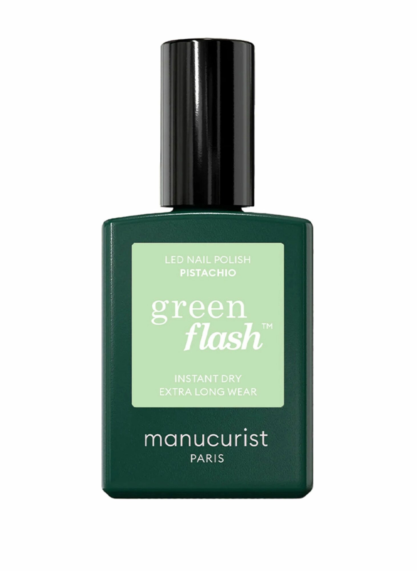 Manucurist Гель-лак для ногтей GREEN FLASH LED NAIL POLISH PISTACHIO