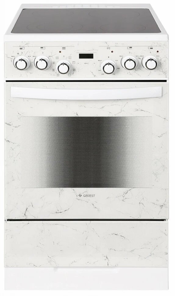 Электрическая плита GEFEST 5560-03 0042, таймер, термостат, индикатор остаточного тепла