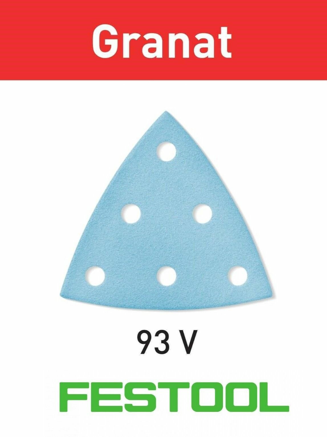 Festool Шлифовальный материал Granat P400 комплект из 5 шт. STF V93/6 P400 GR /5