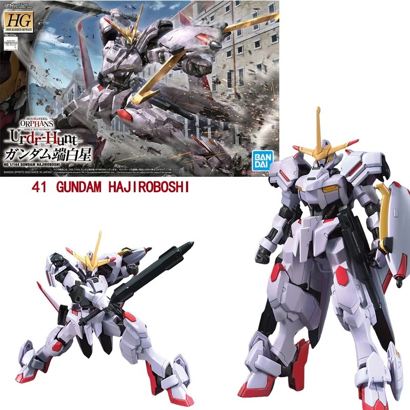 Bandai HG Barbatos Hajroboshi Graze Bael Vidar Gundam фигурки, 41
