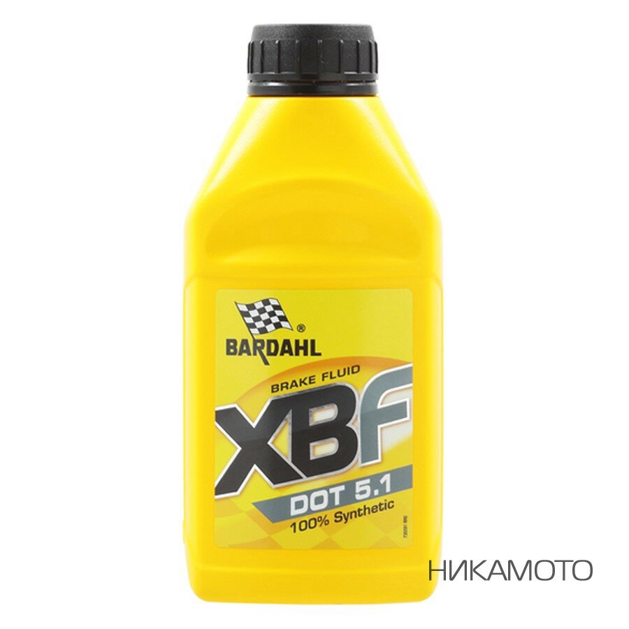 BARDAHL 5915 Жидкость тормозная BRAKE FLUID DOT 5.1 450ML