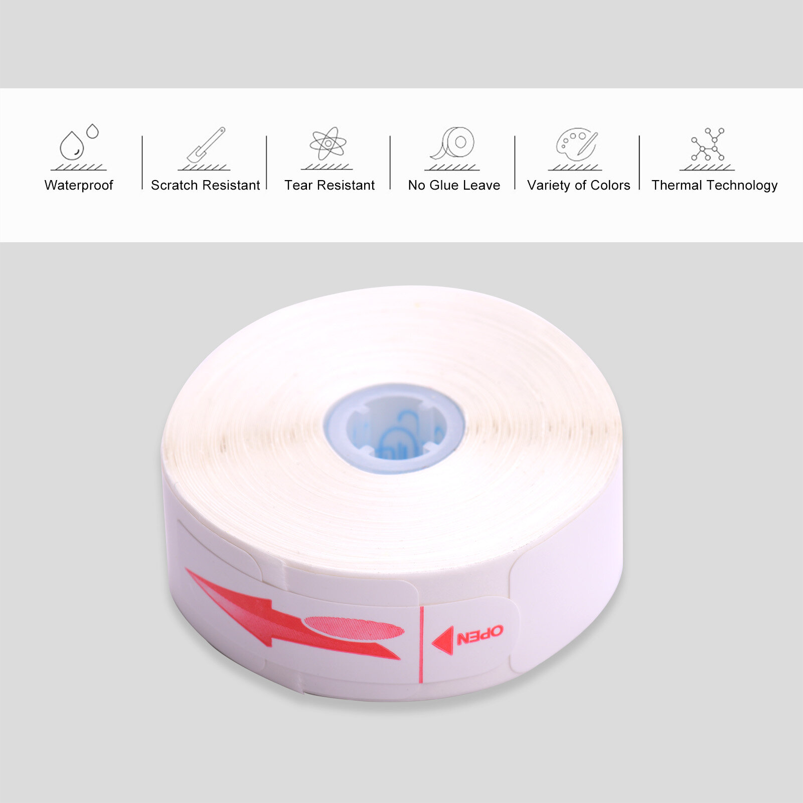 1 рулон термопечати этикеточная бумага самоклеящаяся Название Цена наклейка со штрих-кодом водостойкая износостойкая для принтера этикеток L11, 15x30 мм 210 листов