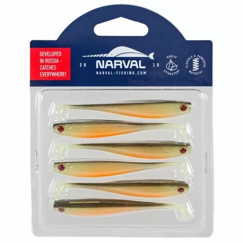 Силиконовая приманка Narval Skinny 8см. #049 6шт.