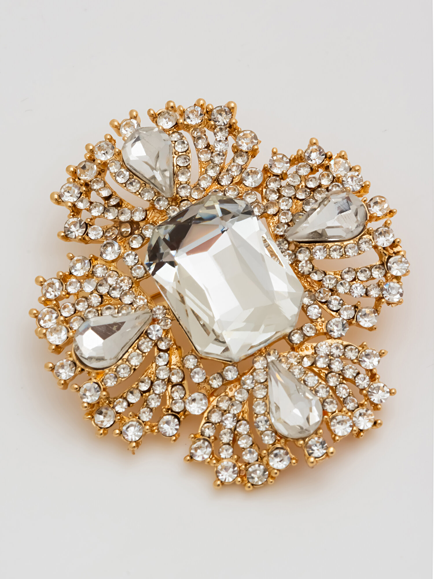 Брошь, кристалл