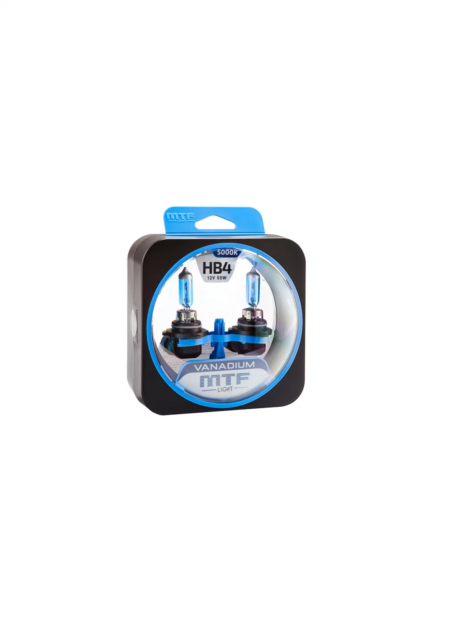 Галогеновые лампы MTF light Vanadium 5000K HB4(9006) (2 лампы)
