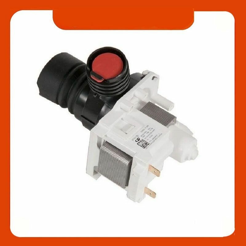 Сливной насос (помпа) LEILI 30W с патрубком, для посудомоечной машины Electrolux, Zanussi, AEG 140000443022. PMP500ZN