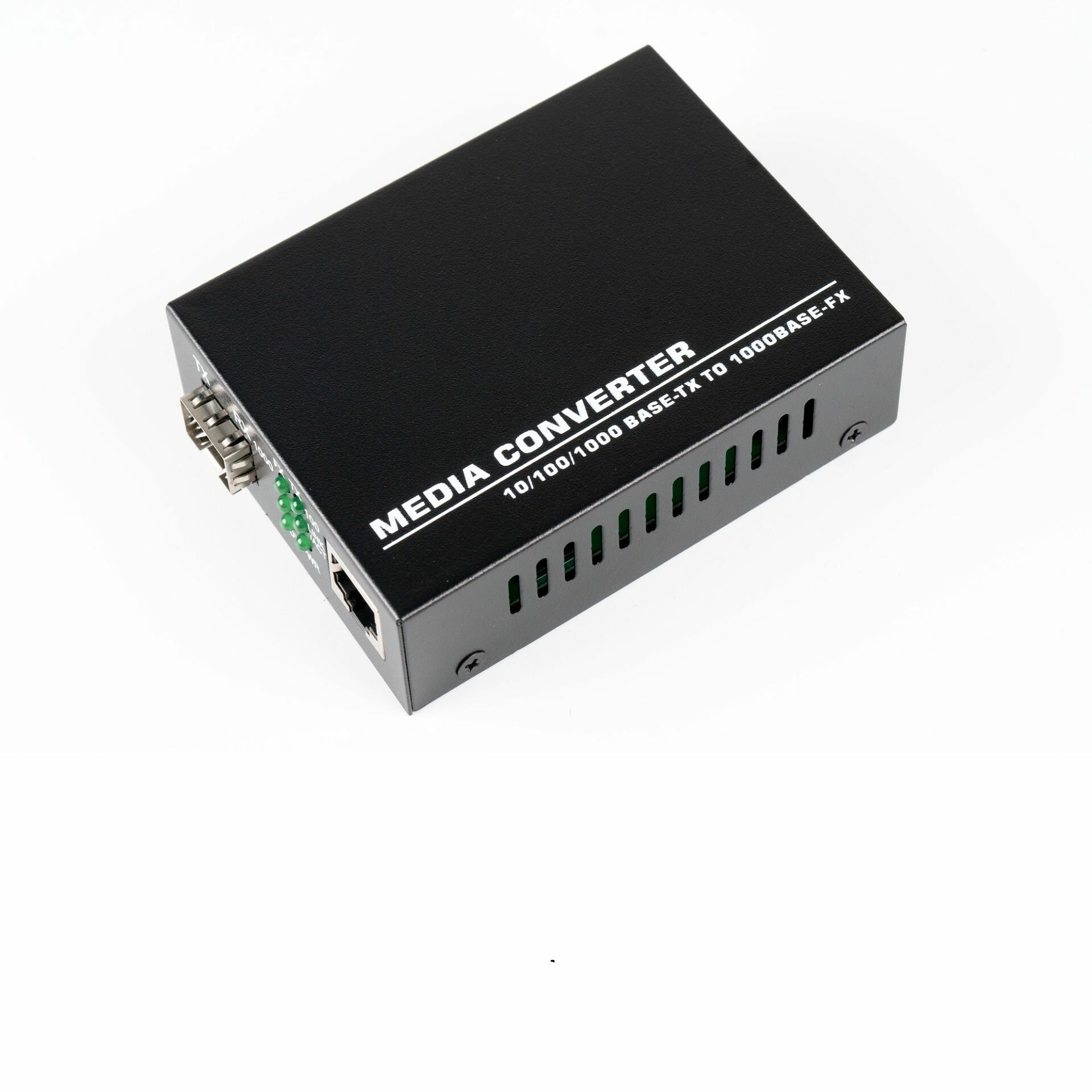 Медиаконвертер оптический MultiCo MY-MC1110SFP V2 "витая пара"-оптоволокно, 10/100/1000Base-T RJ45 - 1000Base-FX SFP