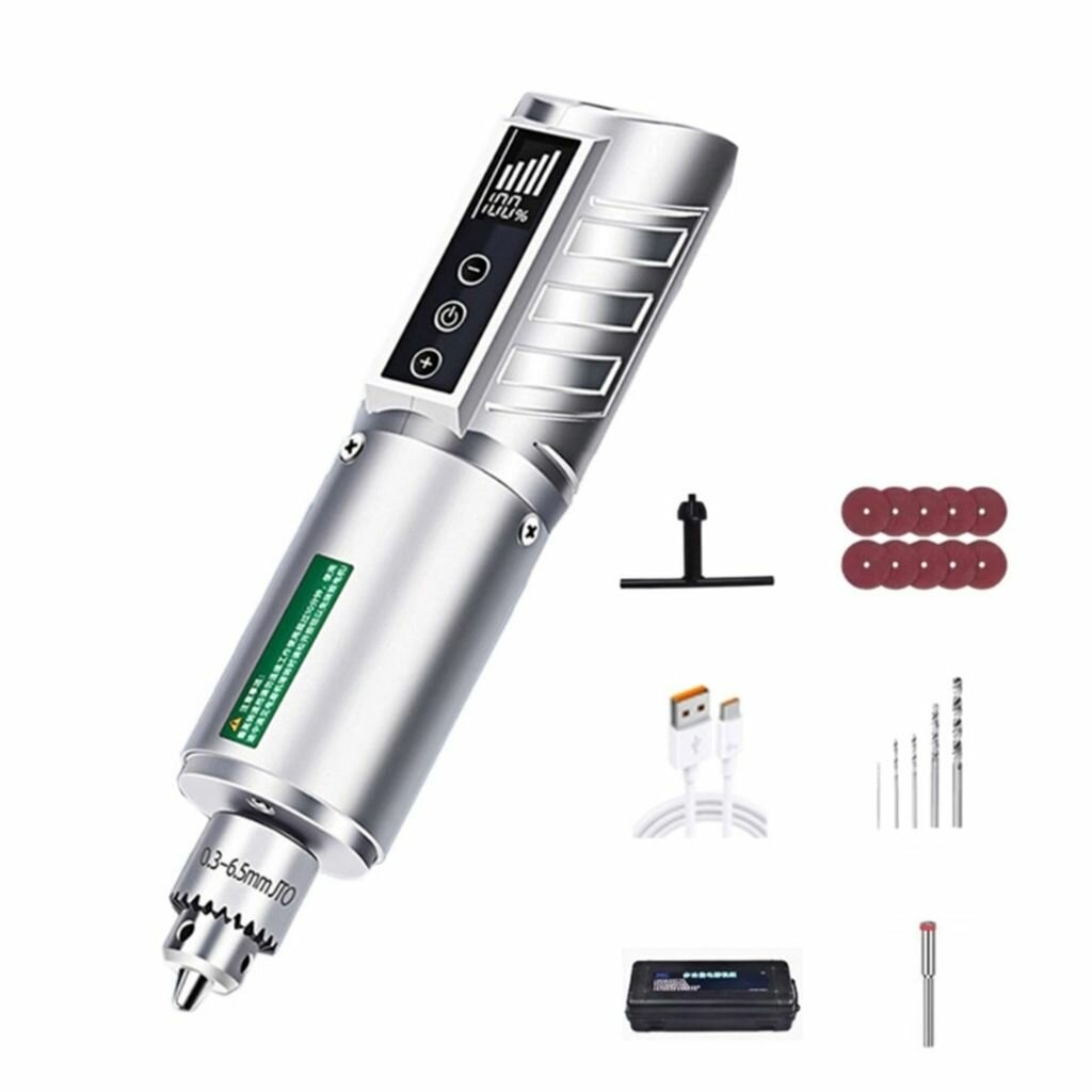 USB-инструмент для гравировки, беспроводная дрель, вращающаяся мини, беспроводная электрическая