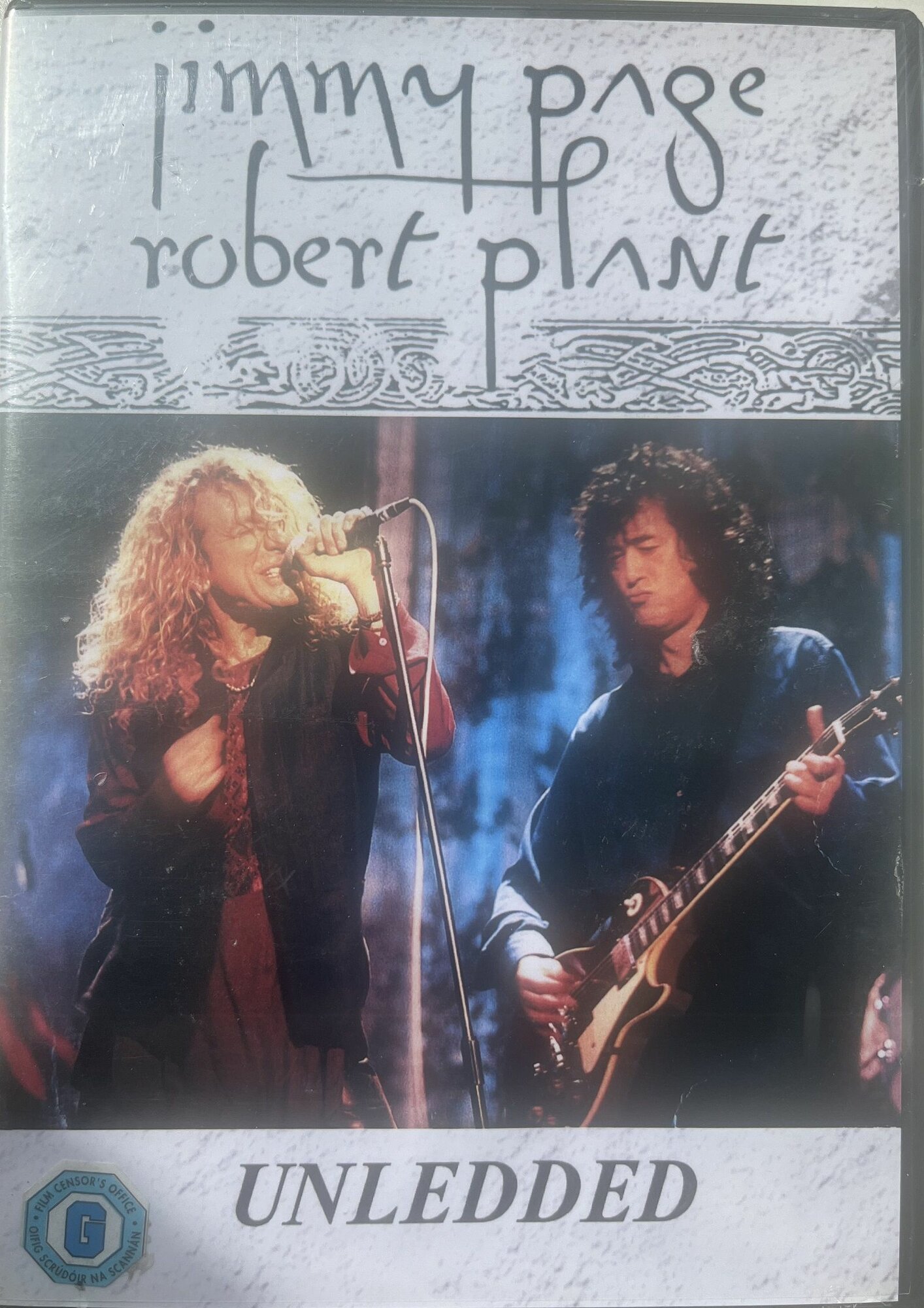 Jimmy Page & Robert Plant. Unledded (диск) DVD