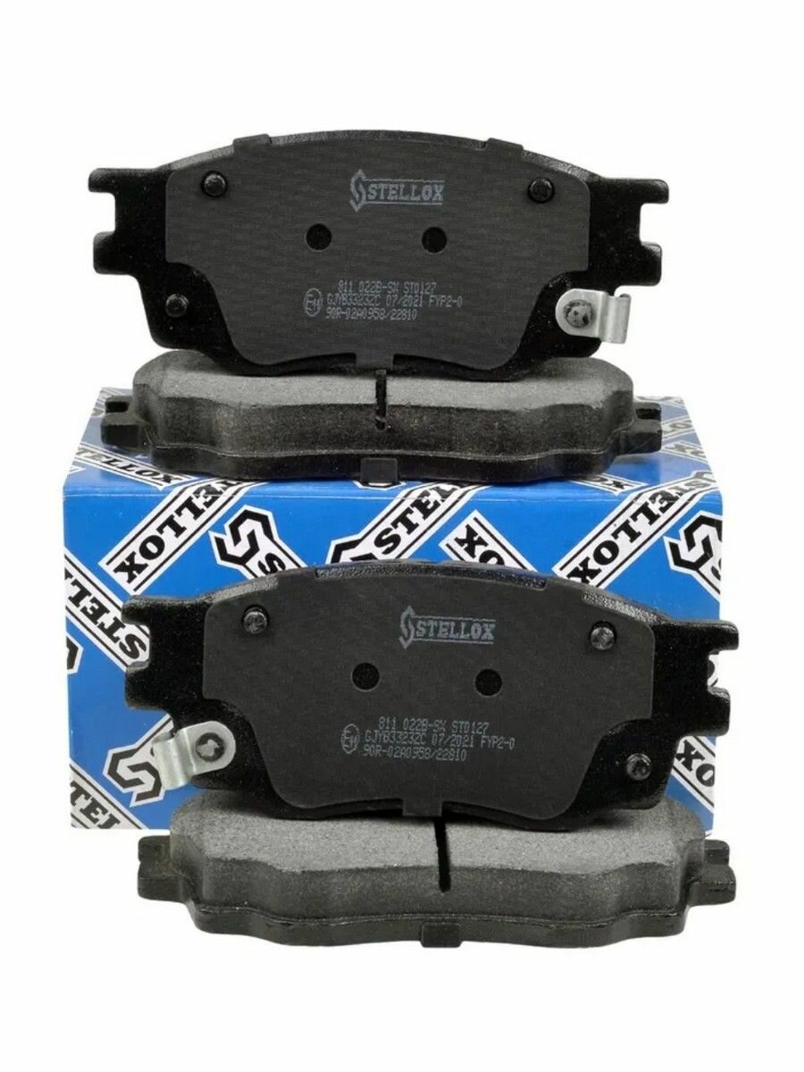 Колодки тормозные дисковые передние для а/м MAZDA 6, 626, Stellox 811022BSX