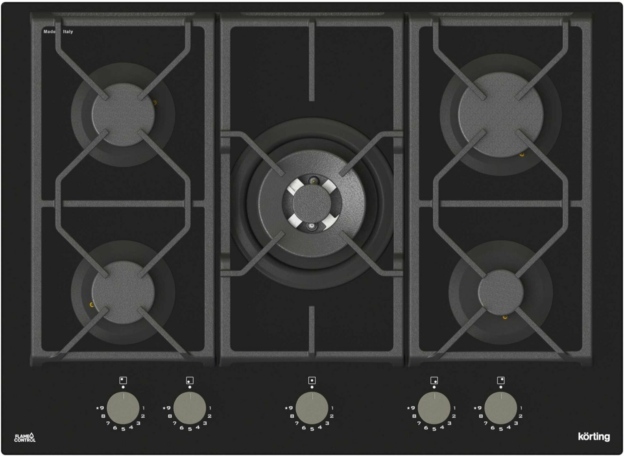 Газовая варочная панель Korting HGG 7987 CTN FLC
