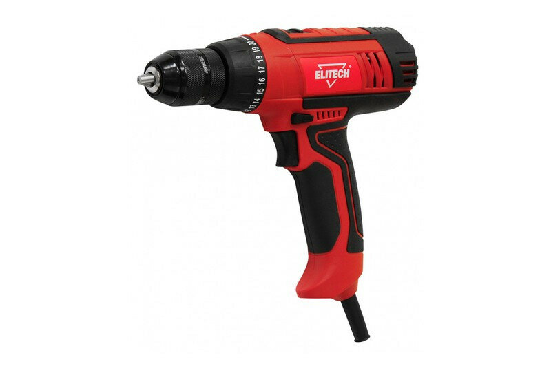 Дрель-шуруповерт сетевая Elitech ДШ 0110 РЭ