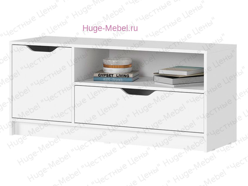 Тумба под ТВ "Руна" 120 см Huge Mebel . Ширина 1200 Высота 530. Тумбы ТВ