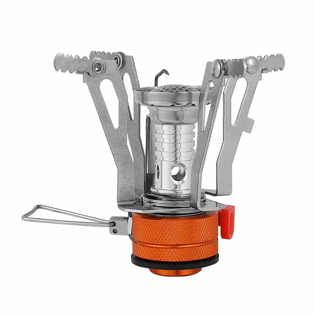 Походная плита, пьезо-зажигание, уличная кулинария, пропановые газовые бутаны, горелки, складная ветрозащитная водонепроницаемая посуда для кемпинга