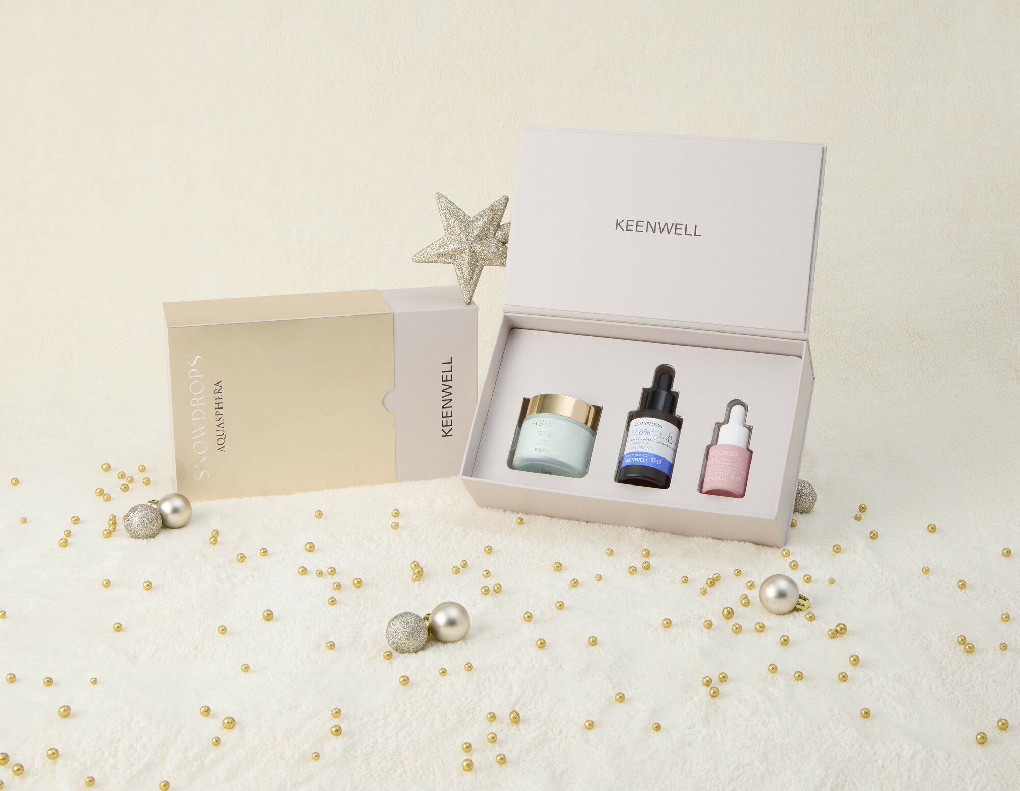 Jalea Real & Ginseng Snowdrops (Keenwell) - Набор из 3-х средств