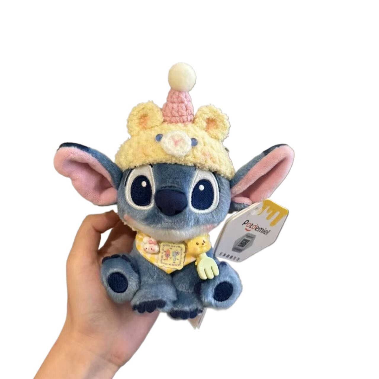 Подлинный симпатичный стежок звезда детская мультипликационная плюшевая куколка стежка подвесная куколка кукля для куклы вешала подарка