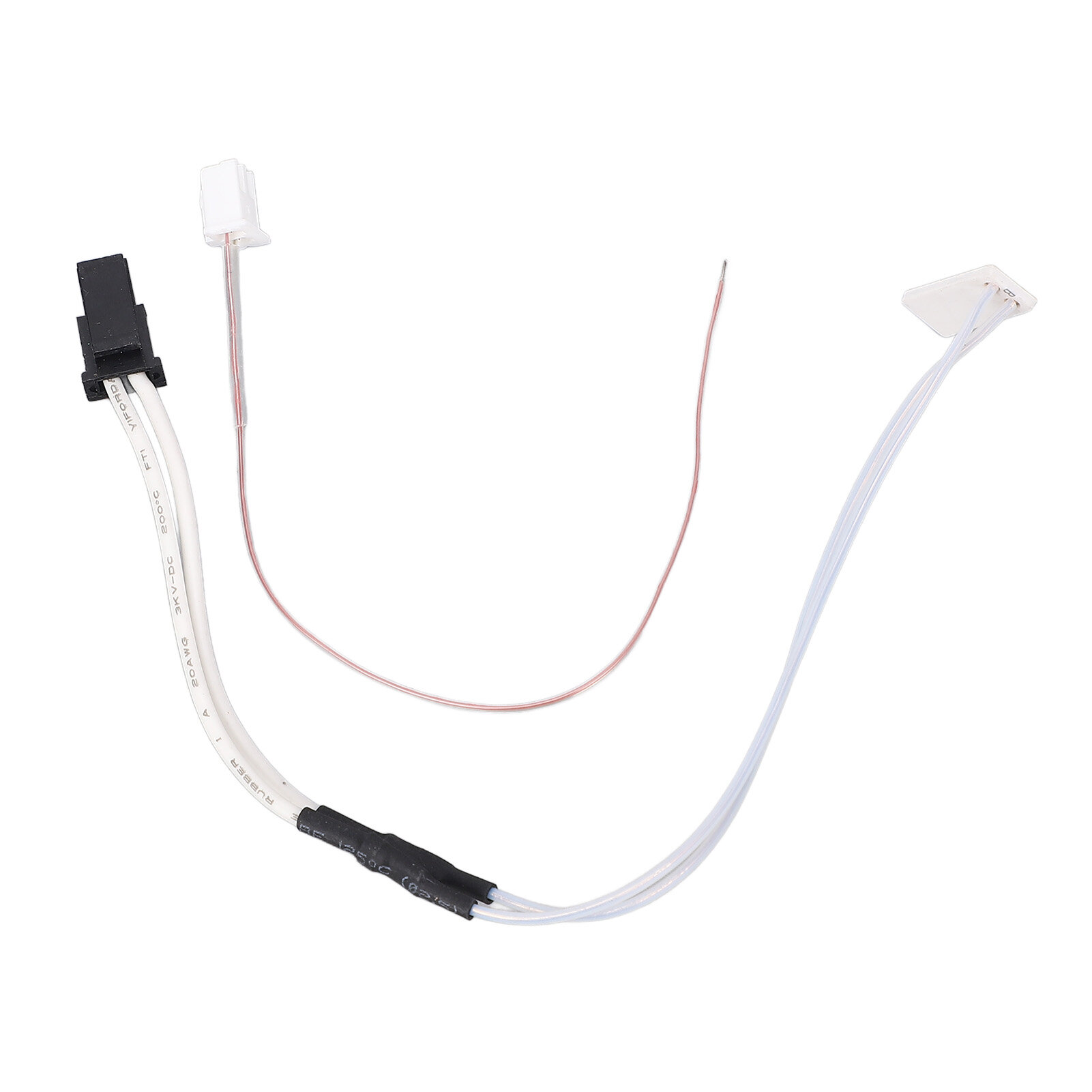 Керамический нагреватель с разъемом MX3.0 170 мм, комплект кабелей с терморезистором XH2.54 140 мм, 24 В 80 Вт, 3D-принтер QIDI X Plus3 Smart3 Maximum3 Q1 Pro