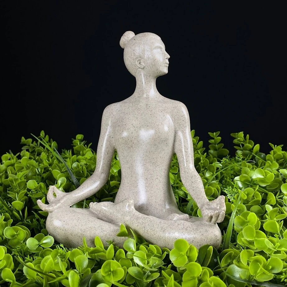 Статуэтка Йога леди 24х11х17см Полистоун 404-015 118-404-015