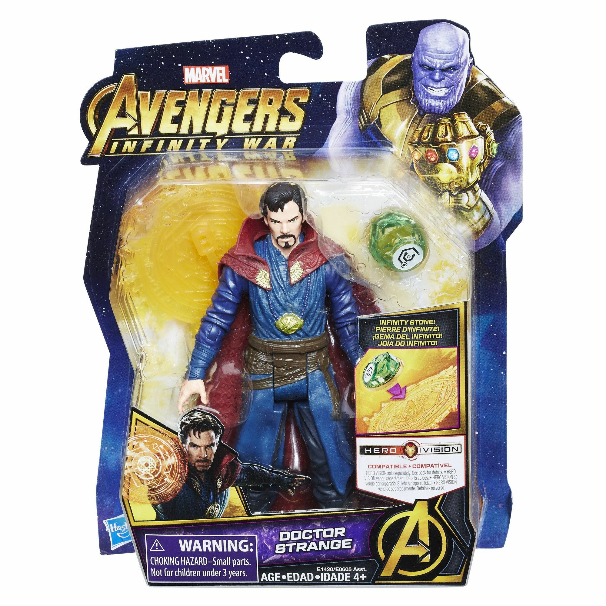 Hasbro Marvel Avengers Infinity War Doctor Strange / Детский набор кукол Марвел Мстители герой, Марвел