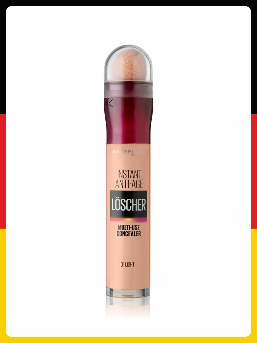 Консилер Maybelline New York Instant Anti-Age Loscher 1 Light, 6.8 мл