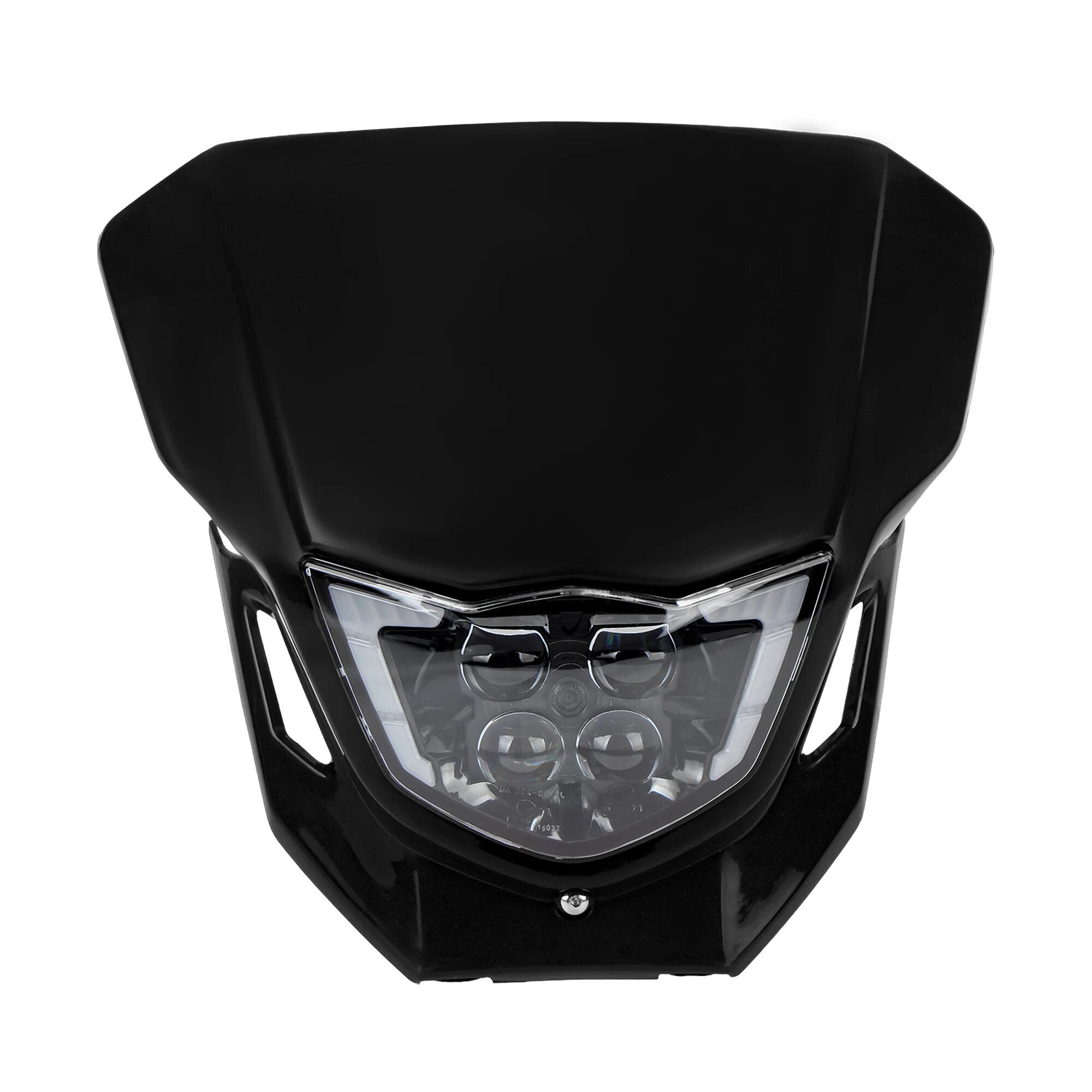 Светодиодная фара для мотоцикла Yamaha BSE Kayo WR YZ 250F 450 TT125 T2 Z4 MX Enduro Черный, Black