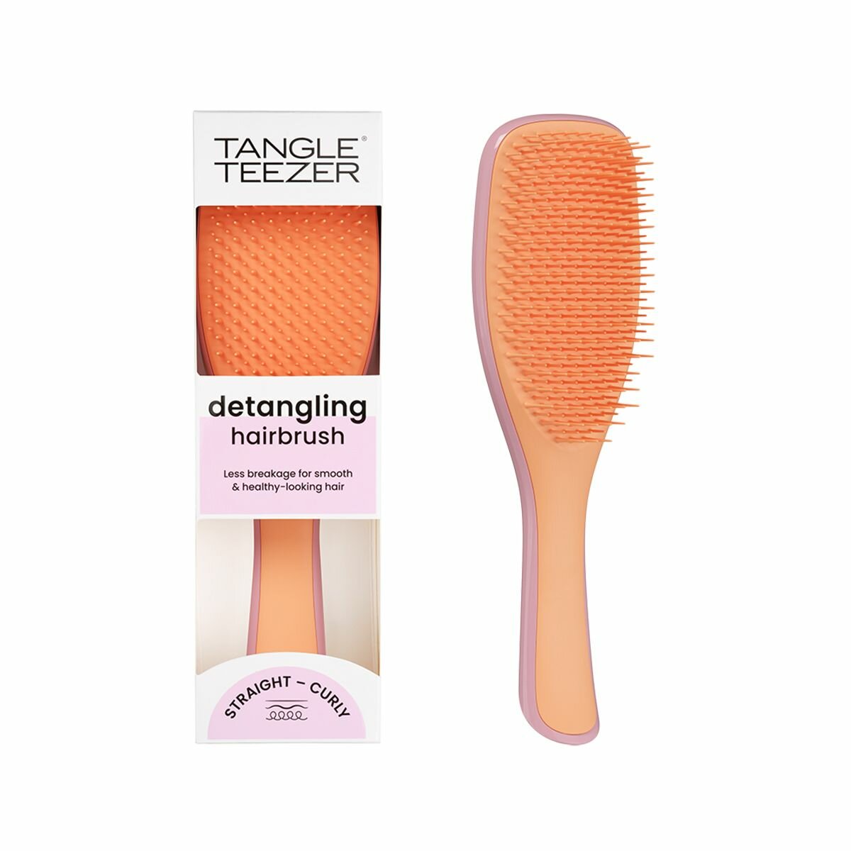 Расческа для волос Tangle Teezer The Ultimate (Wet) Detangler Apricot Rosebud Абрикосовый/Светло-розовый 2333