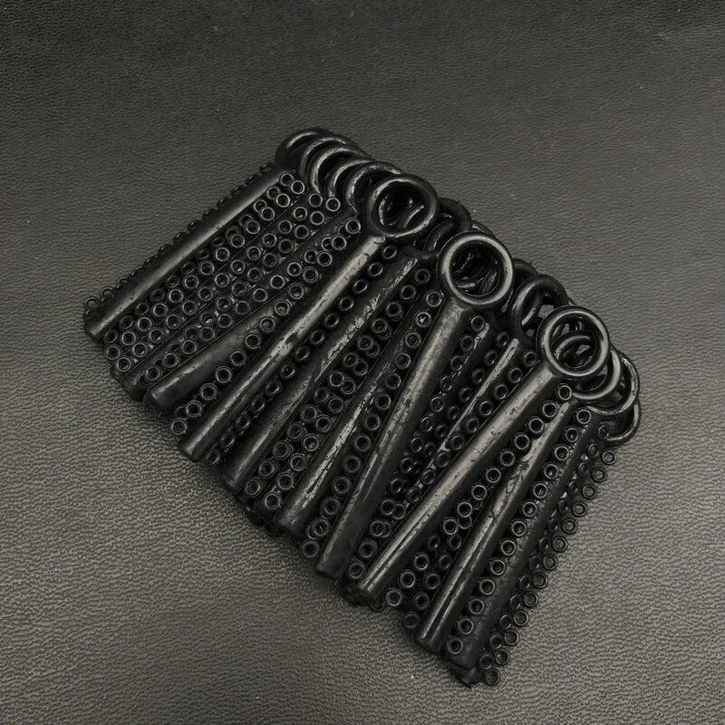 Эластичные лигатуры для брекетов Xceldent 40 шт. Black