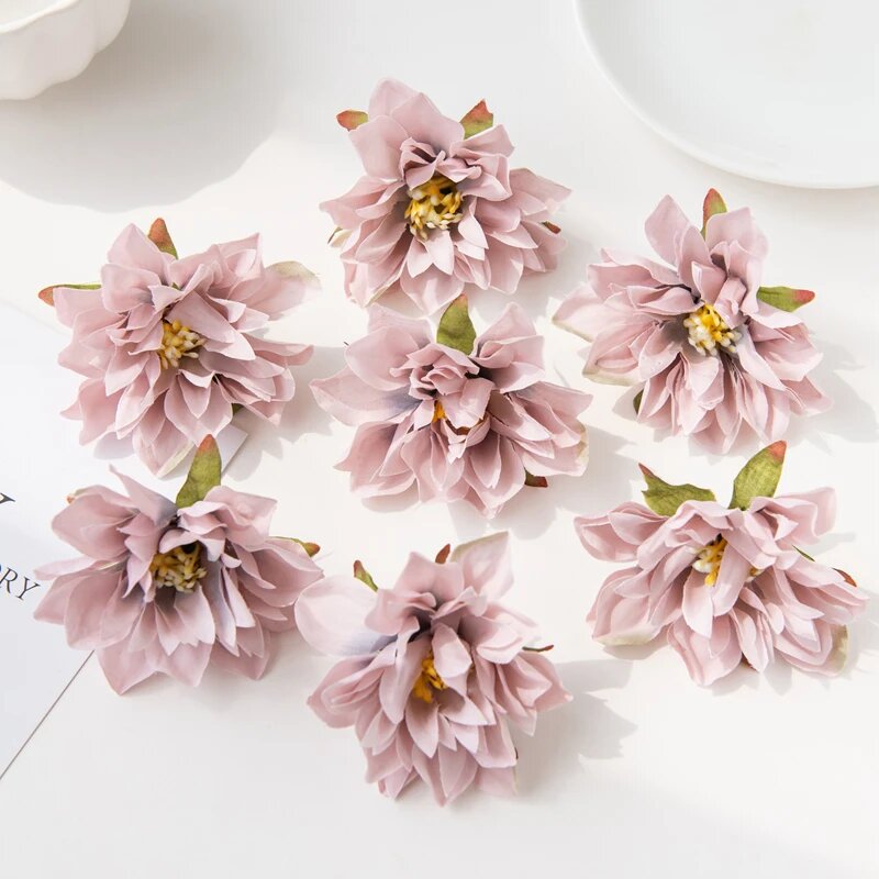 Искусственные цветы шелковые герберы 20 шт. Сиреневый, 20 pieces, Светло-серый