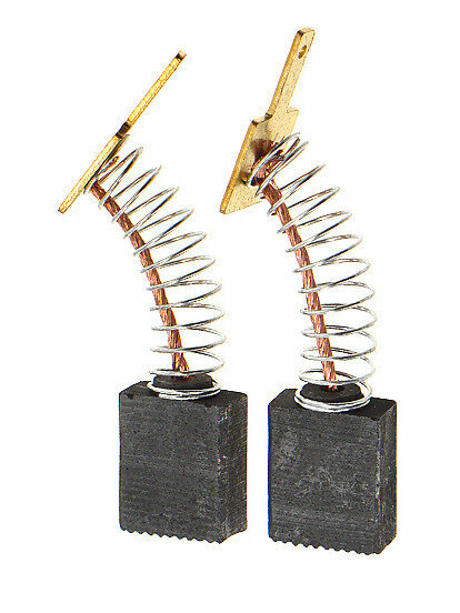 Щетки угольные 6х11х13.5 ( 57.04.04.03.00) для дрели ИНТЕРСКОЛ ДУ-16/1000ЭР (Поводок, пружина, квадрат пятак)