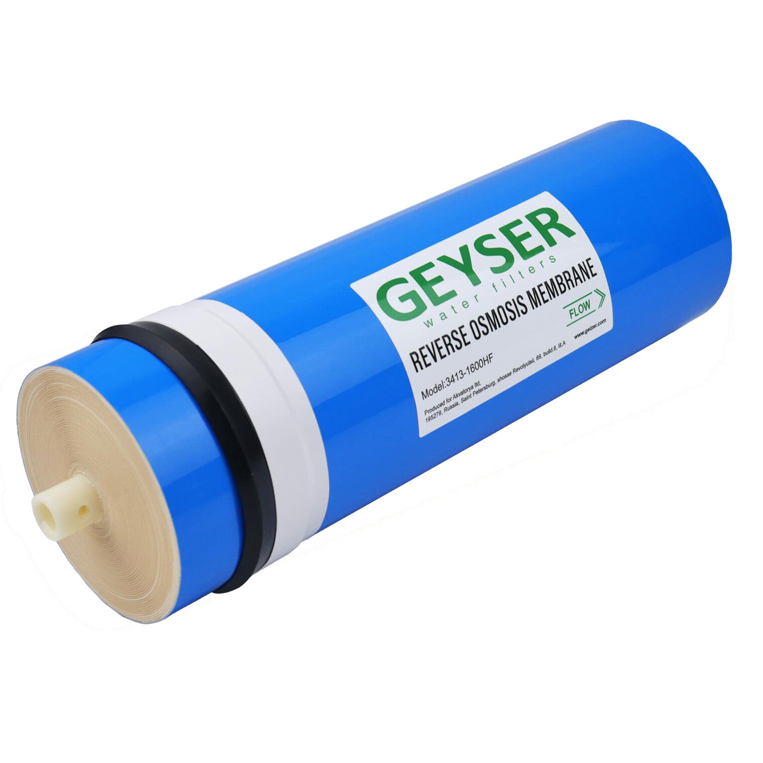 Мембрана Гейзер ULP3413-1600 GPD обратноосмотическая