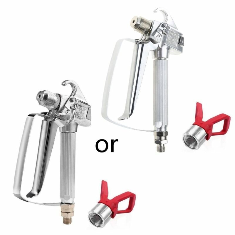 Краскопульт безвоздушный с защитой наконечника
