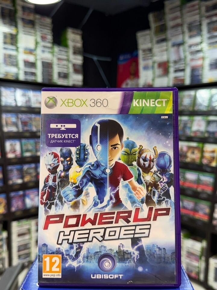Игра PowerUp Heroes (Xbox 360) (Box)