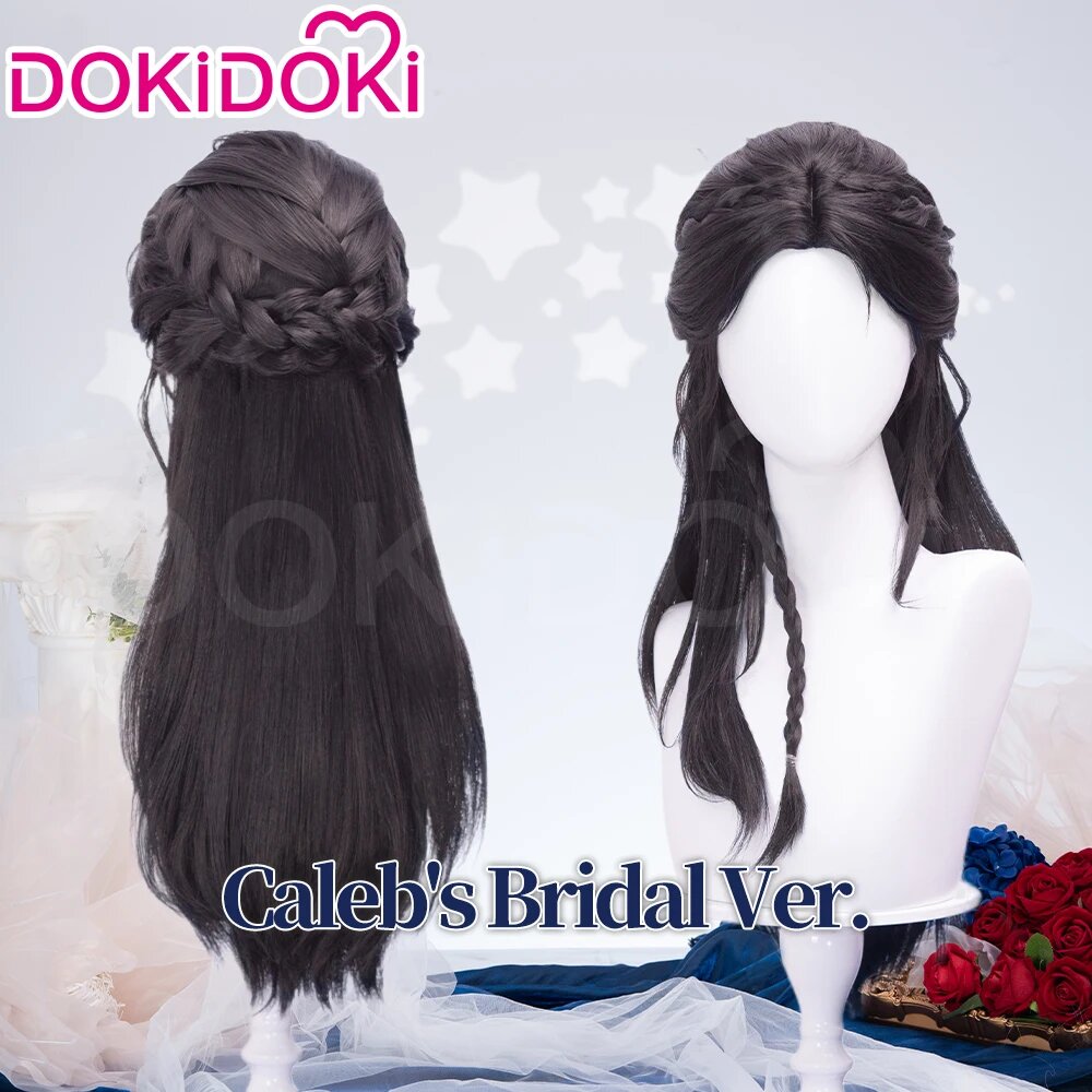 Парик Caleb Bridal Ver. для косплея, черный