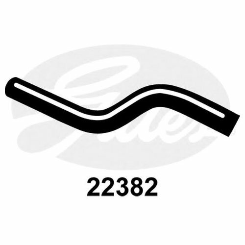 Шланг радиатора Gates 22382 для Toyota RAV 4 I